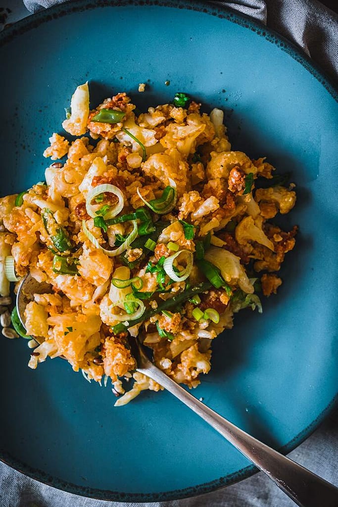 Cauliflower Stew with Chorizo Sausage - Hide My Veggies