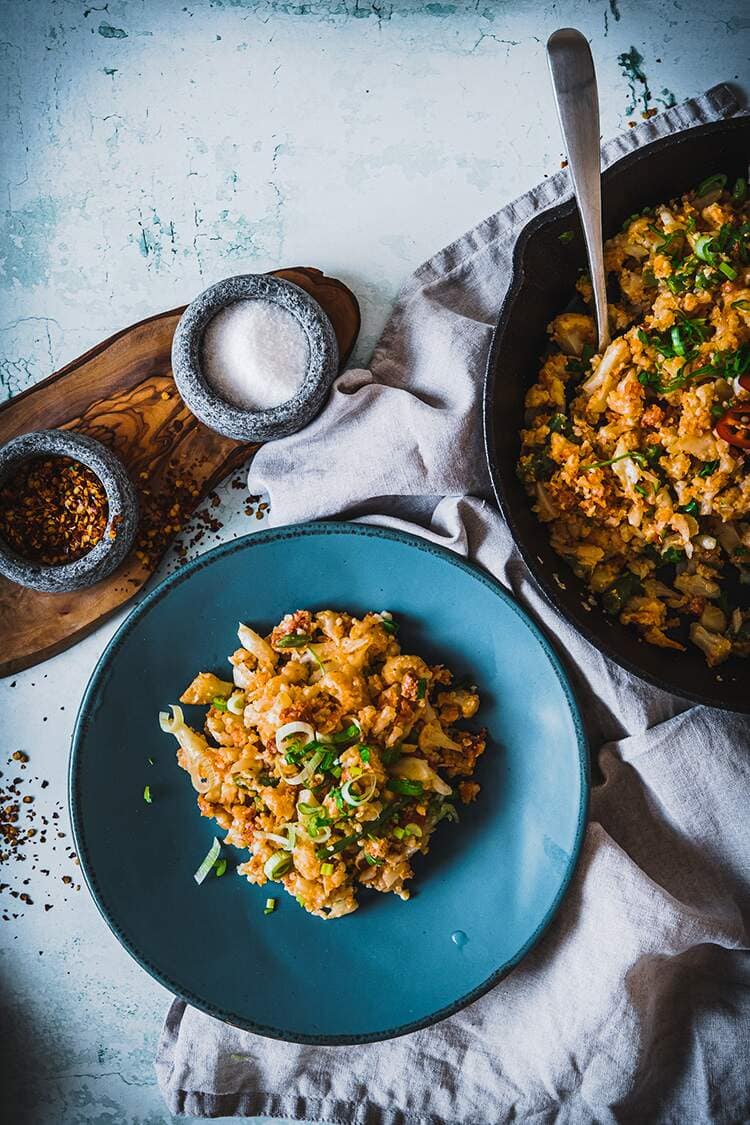 Cauliflower Stew with Chorizo Sausage - Hide My Veggies
